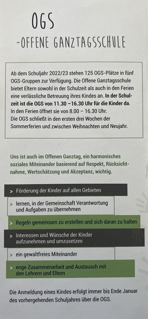 Offene Ganztagsschule